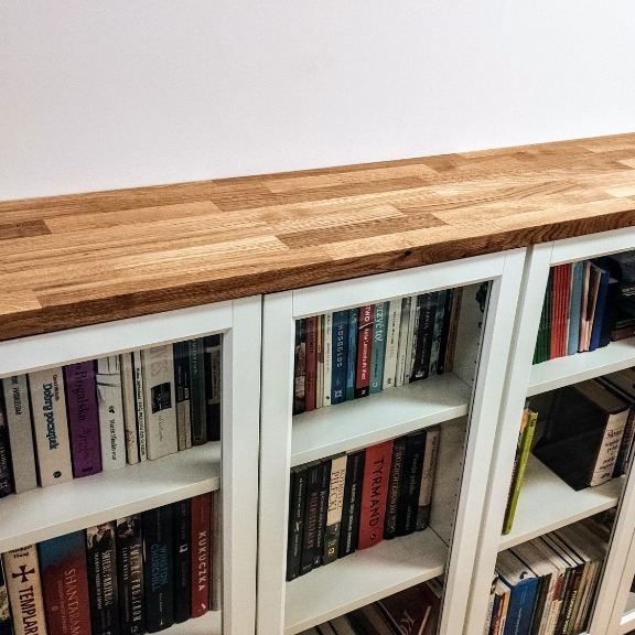 Blat Dębowy do podwójnej witryny IKEA BILLY OXBERG | Majdan | Kup teraz ...