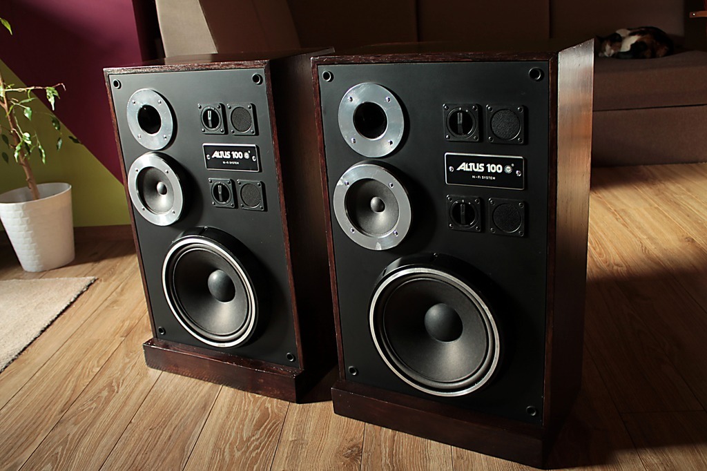 Kolumny ALTUS 100 cena regeneracji głośników | Orzechowo | Kup teraz na ...