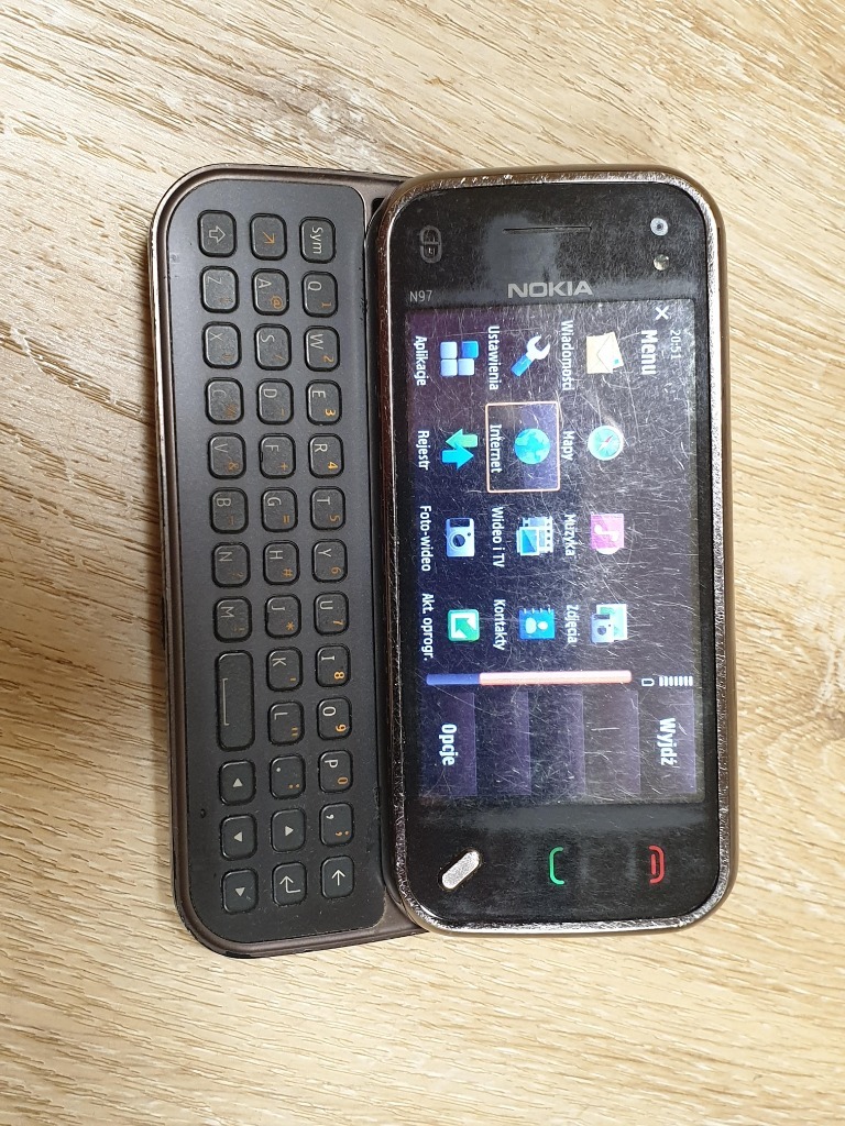 Rozsuwana Nokia n97 mini z pełną klawiaturą | Bydgoszcz | Licytacja na ...