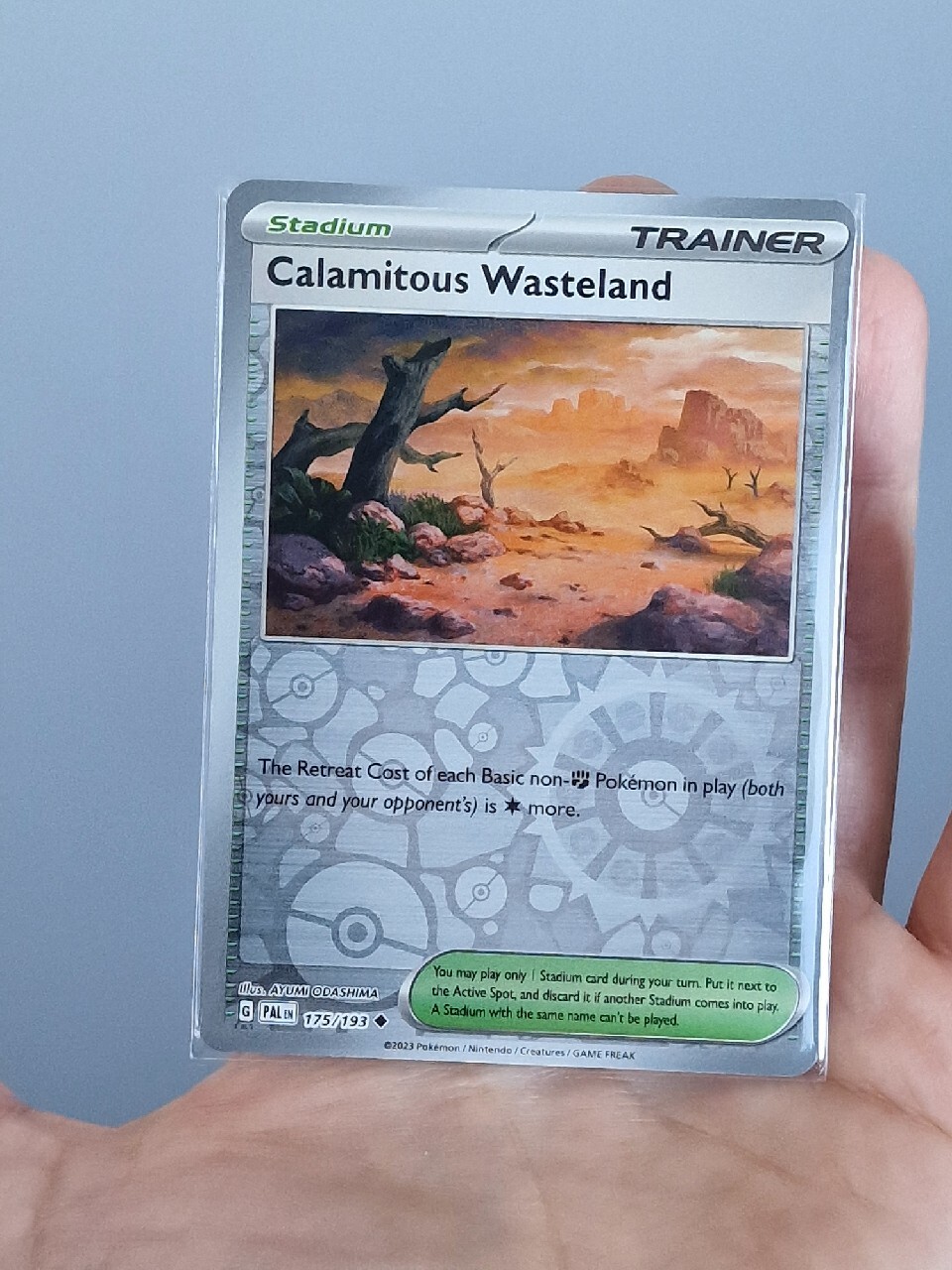 Pokemon Calamitous Wasteland PAL 175 Reverse | Gdańsk | Kup teraz na ...