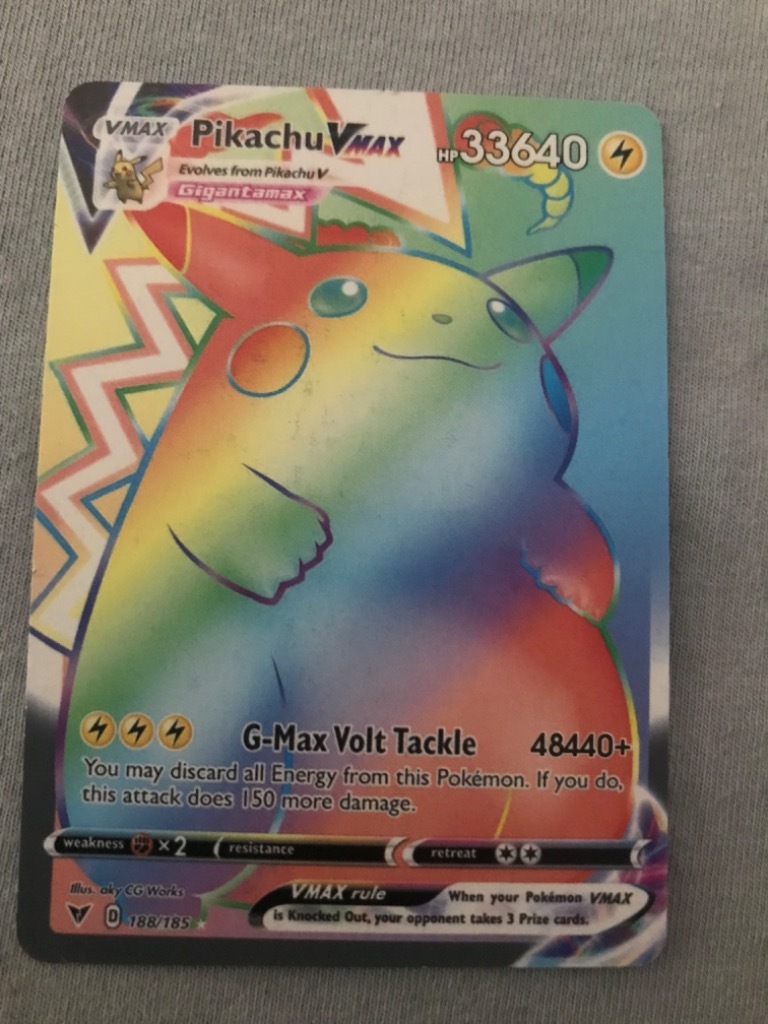 Pikachu VMAX HP 33640 | Strawczyn | Ogłoszenie na Allegro Lokalnie