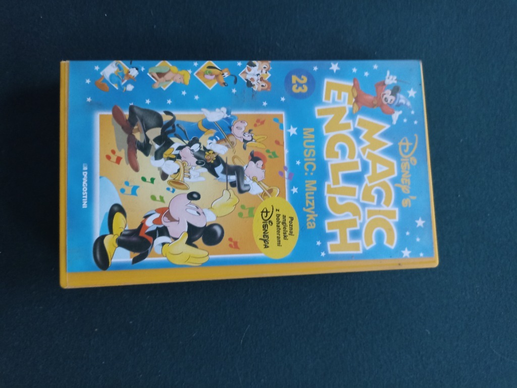 VHS Disney Magic English 23 Music | ustroń | Kup teraz na Allegro Lokalnie