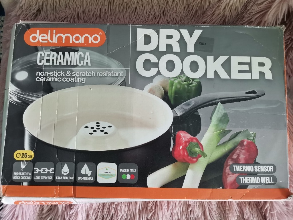 PATELNIA Z TERMOOBIEGIEM DELIMANO CERAMICA DRY COOKER | Łódź | Kup ...