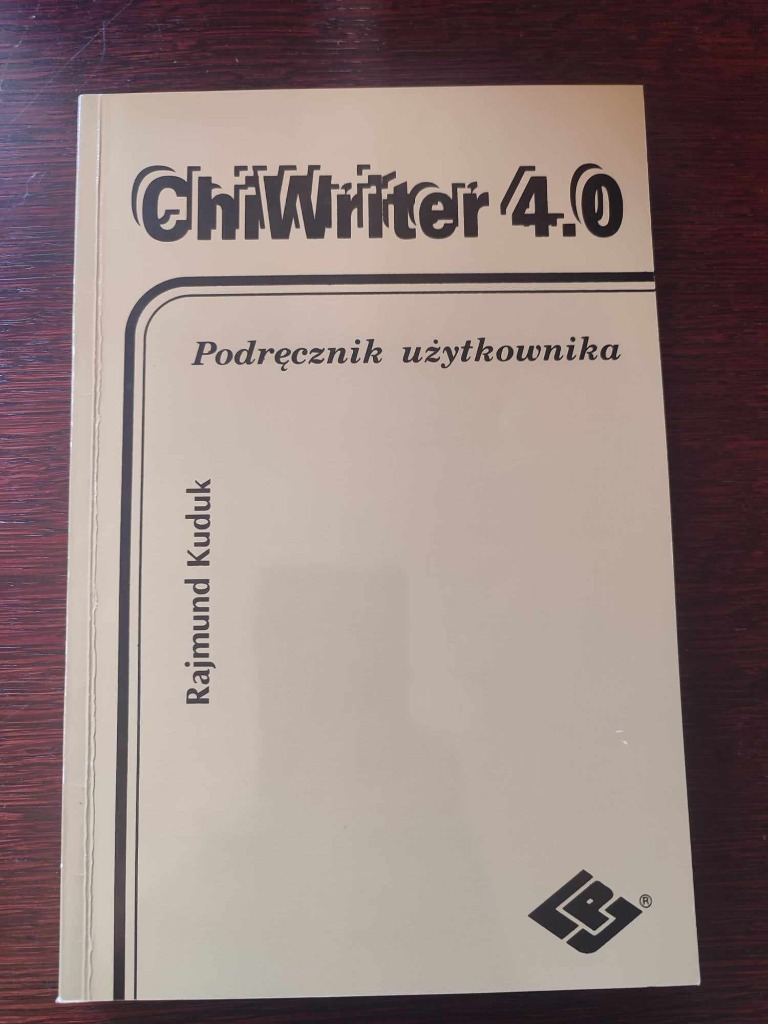 ChiWriter 4.0. Podręcznik użytkownika | Kraków | Kup teraz na Allegro ...