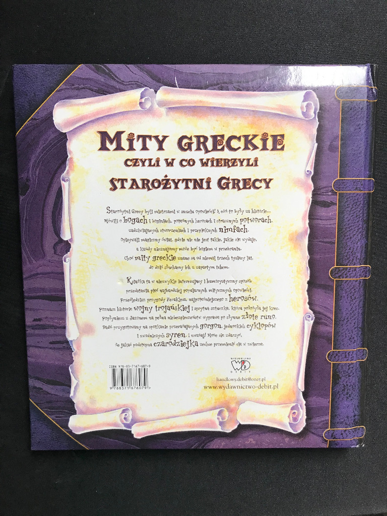 Mity greckie czyli w co wierzyli starozytni Grecy | Łapino | Kup teraz na Allegro Lokalnie