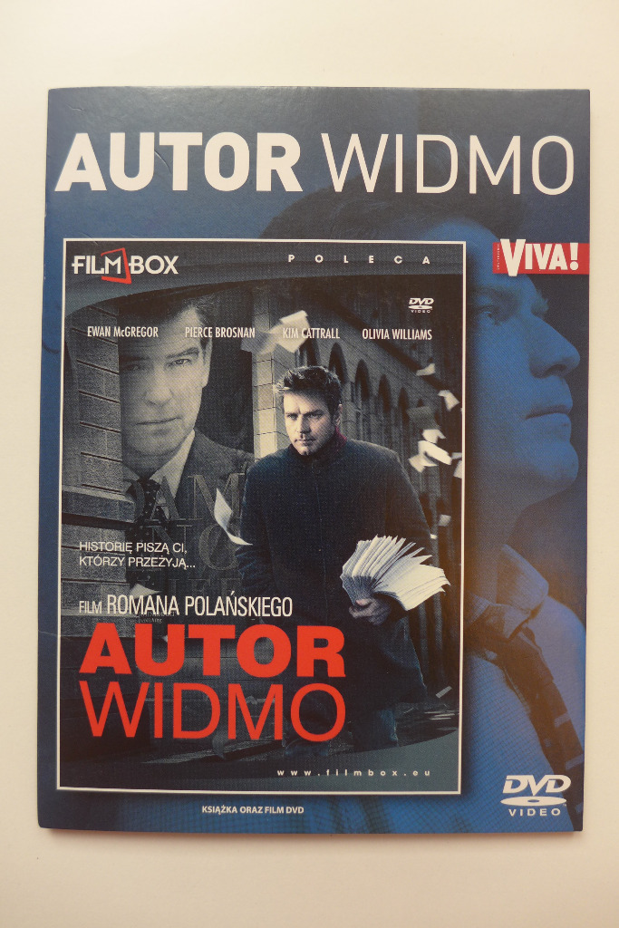 DVD Autor widmo wersja polska Brosnan Kim Cattrall | Koziegłowy ...