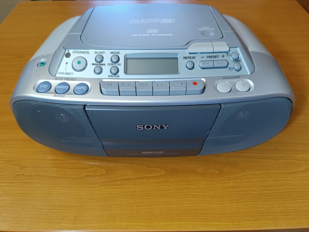 Radiomagnetofon Sony CFD-S03CPL CD MP3 radio keseta | Łódź | Licytacja ...