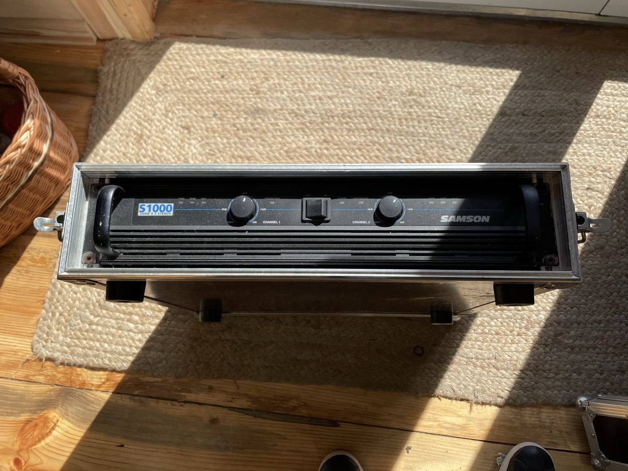 Wzmacniacz 500W amplituner Samson S1000 | Hrubieszów | Licytacja na ...