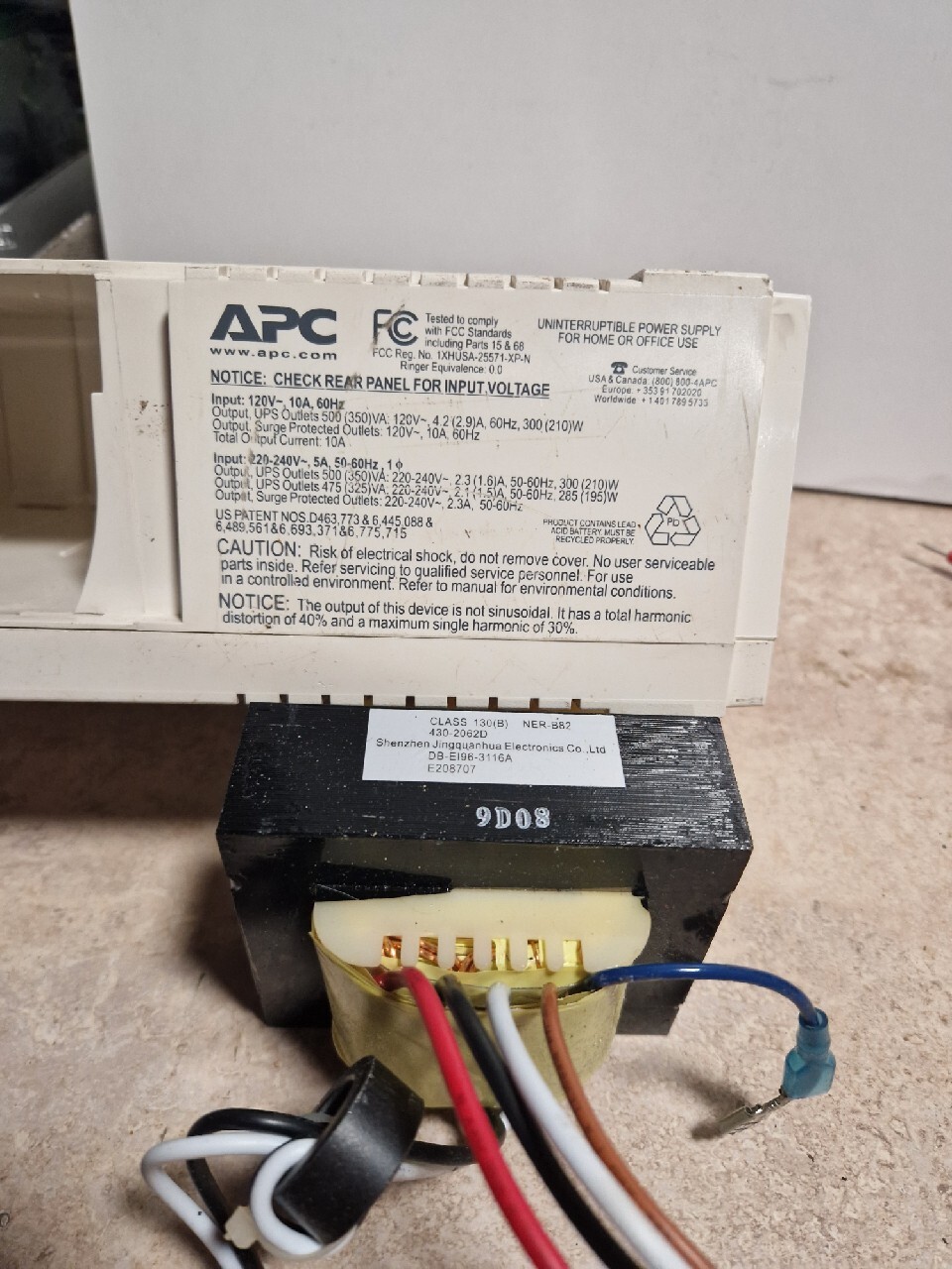 Transformator z UPS class 130(b) NER-B82 430-2062D | Jadwisin | Kup ...