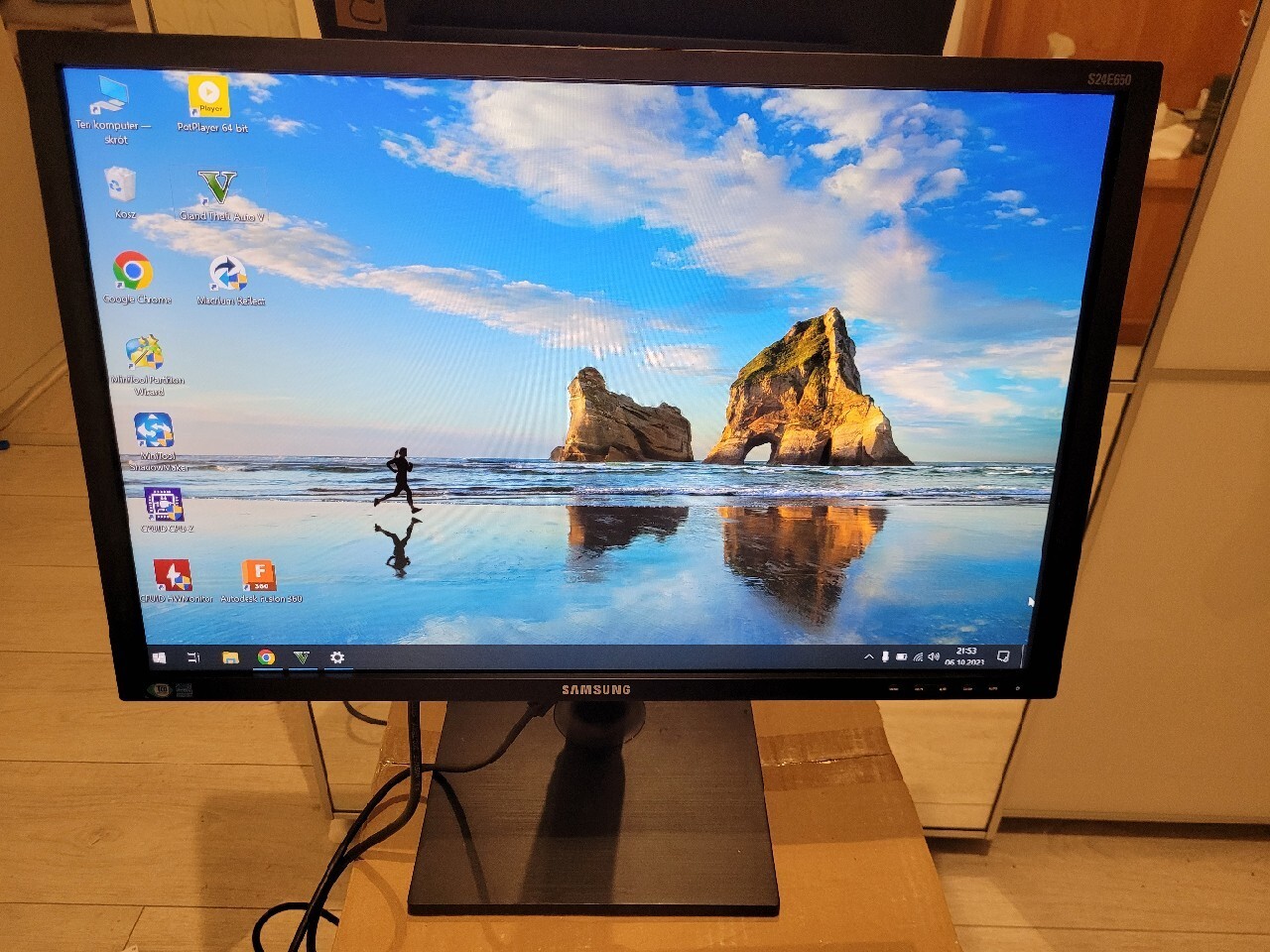 monitor Samsung S24E650 24", IPS, FullHD 1920x1200 | Kraków | Kup teraz ...