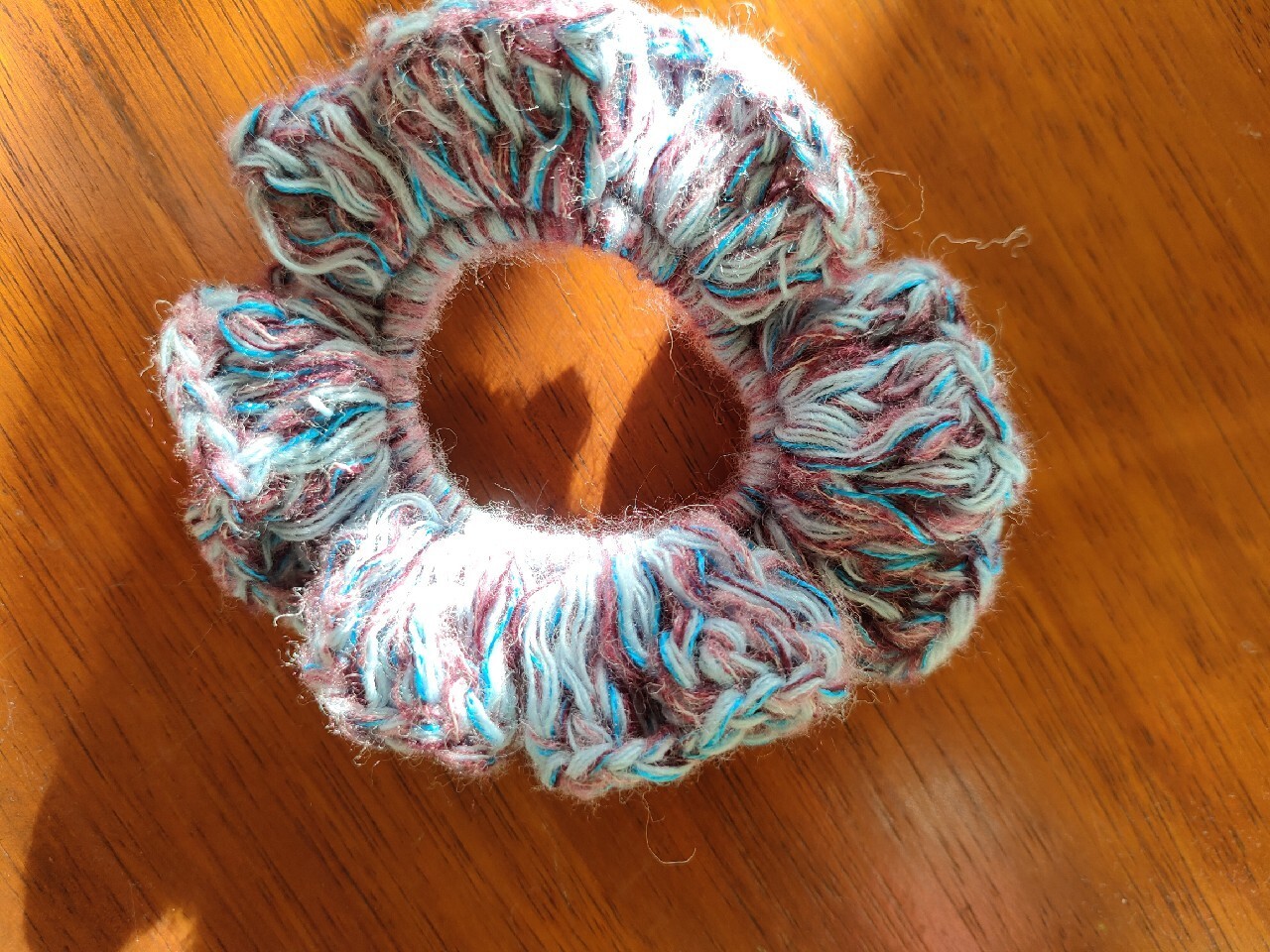 Scrunchie szydełkowe, gumka do włosów | SIEDLCE | Kup teraz na Allegro ...