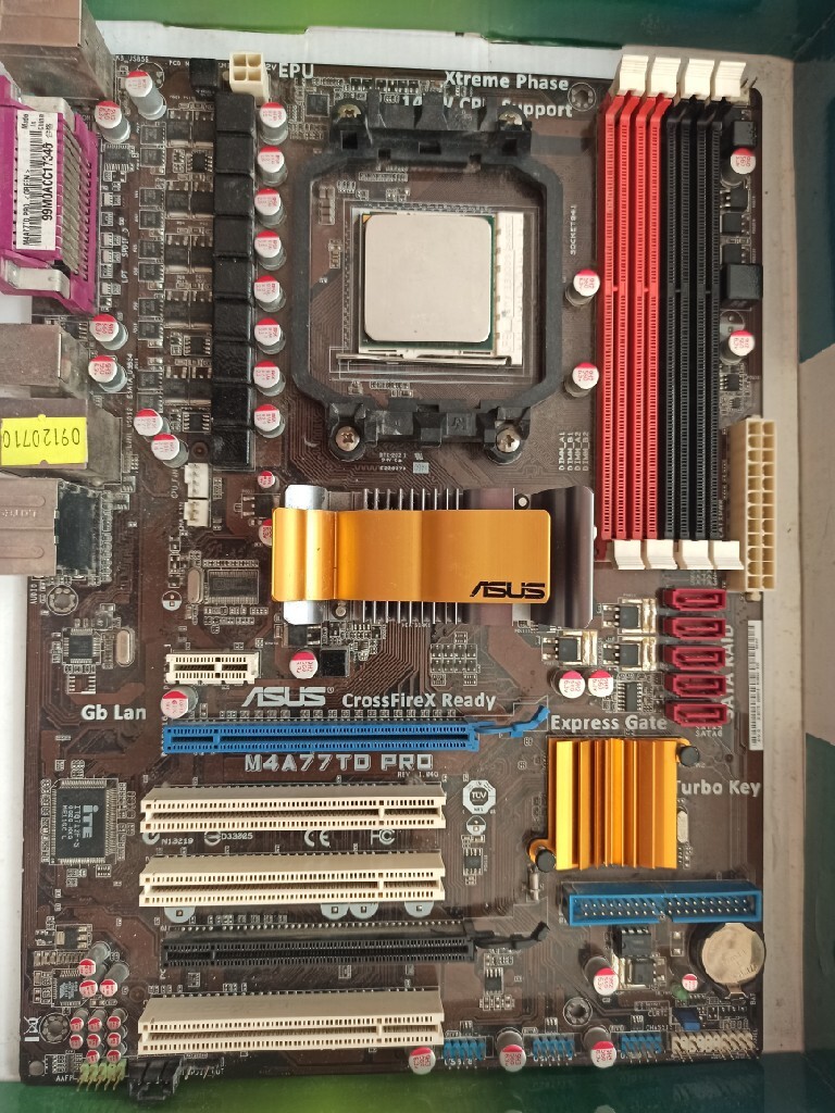 Płyta główna Asus M4A77TD pro + procesor 710 | Białystok | Licytacja na ...