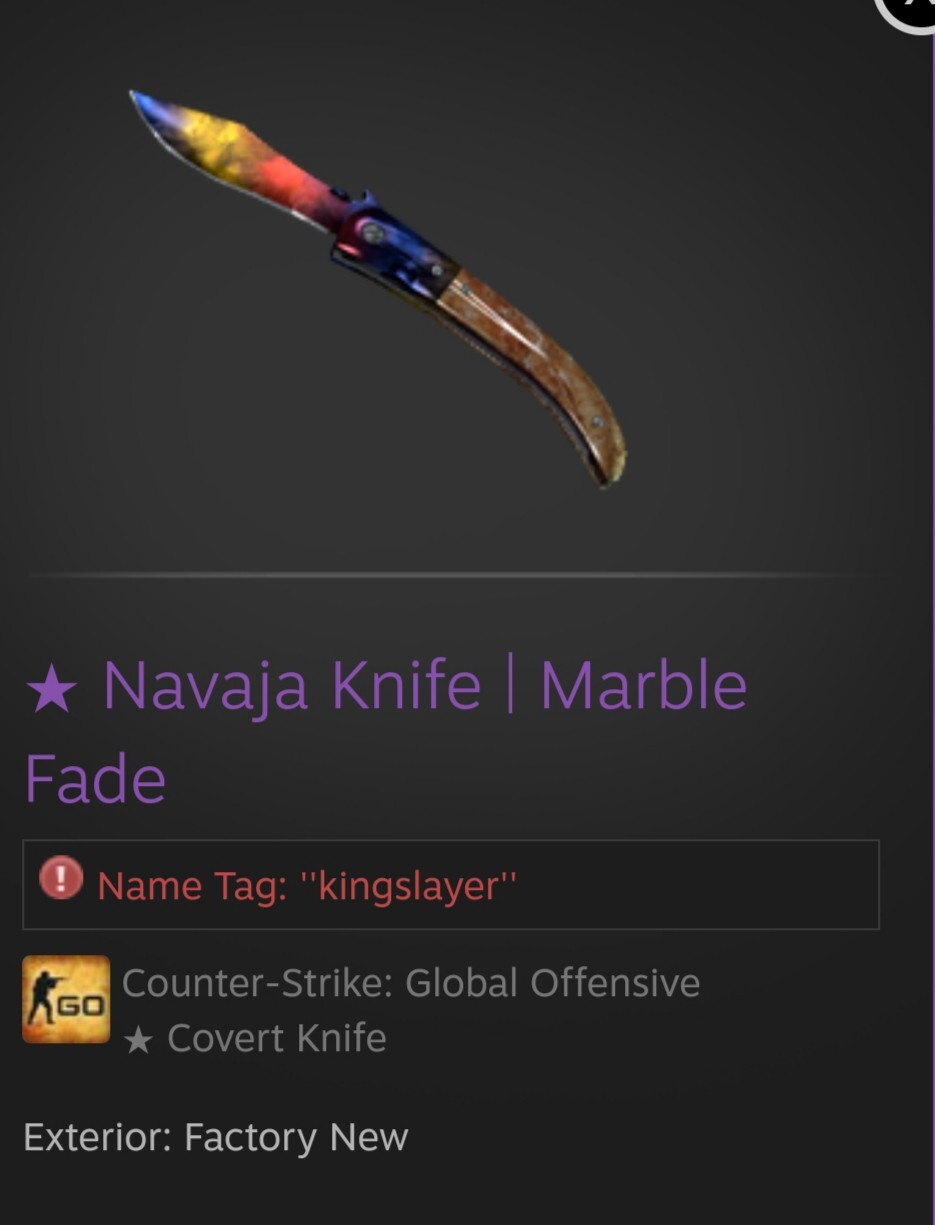 Skiny CS GO navaja Marble Fade i inne 1000+zł | Rzeszów | Kup teraz na ...