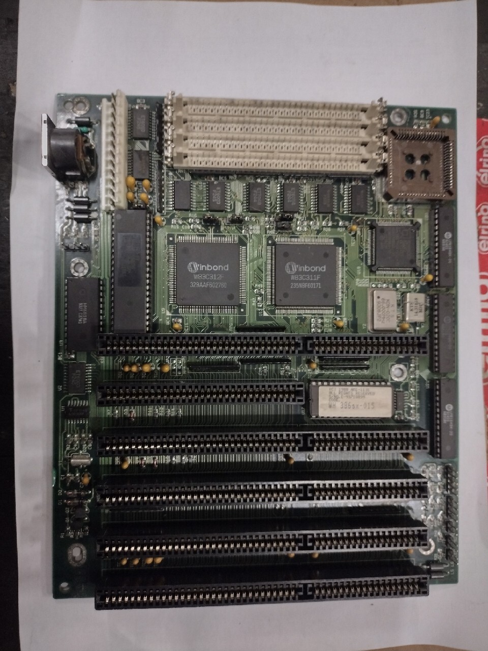 Płyta główna WH 386 SX-33 V1.4 AMD ISA SIMM DIN | Michałów-Reginów ...