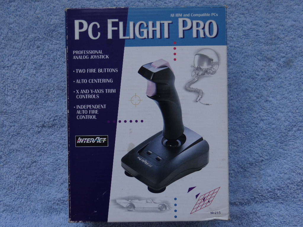IBM JOYSTICK PC FLIGHT PRO BOX 1990 VINTAGE | Turek | Kup teraz na ...