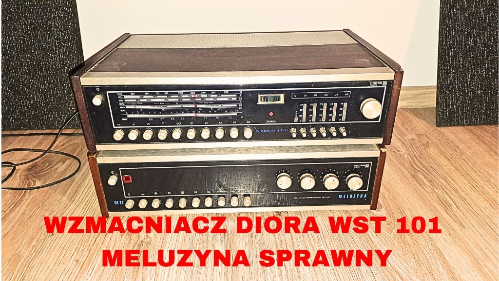 UNITRA DIORA MELUZYNA WST 101 wzmacniacz STEREO HIFI sprawny kup już | Simoradz | Kup teraz na ...