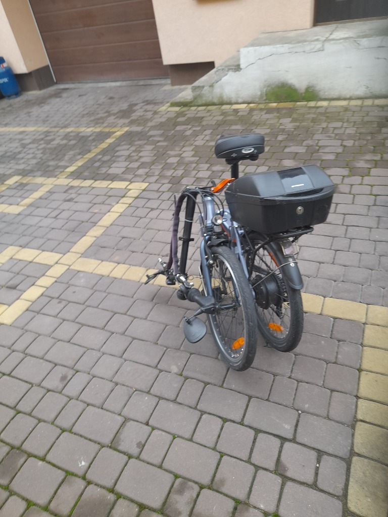 Elektryczny skladany rower | Rybie | Kup teraz na Allegro Lokalnie