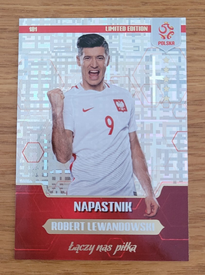 Robert Lewandowski karta limited edition | Poznań | Kup teraz na Allegro Lokalnie