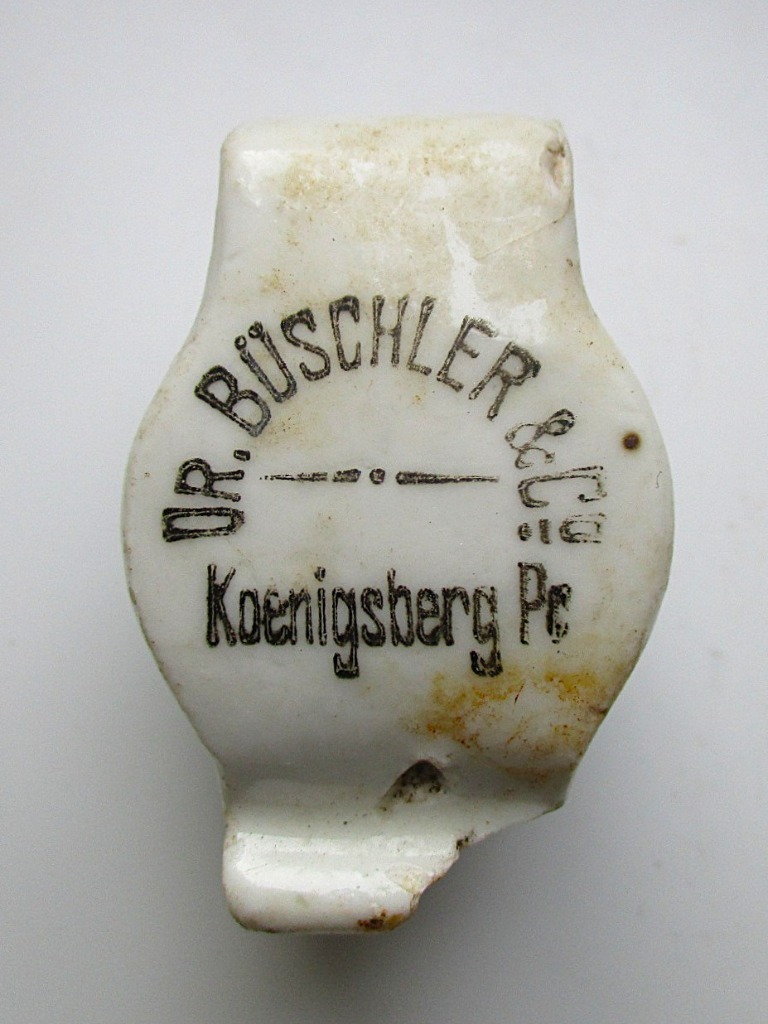 PORCELANKA dr Buschler Koenigsberg Królewiec | Poznań | Kup teraz na ...