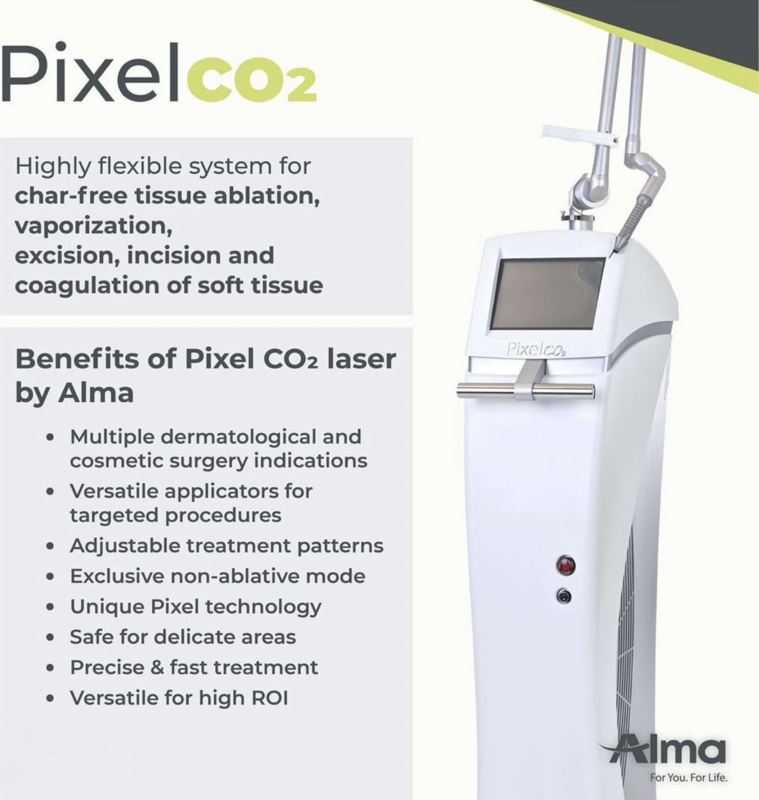 Alma Lasers PIXEL CO2 LASER FRAKCYJNY Anti Aging | Wrocław | Kup teraz ...
