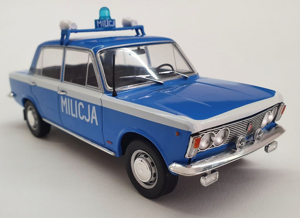 FIAT 125p milicja 1/24 samochody prl hachette | Gdańsk | Licytacja na ...