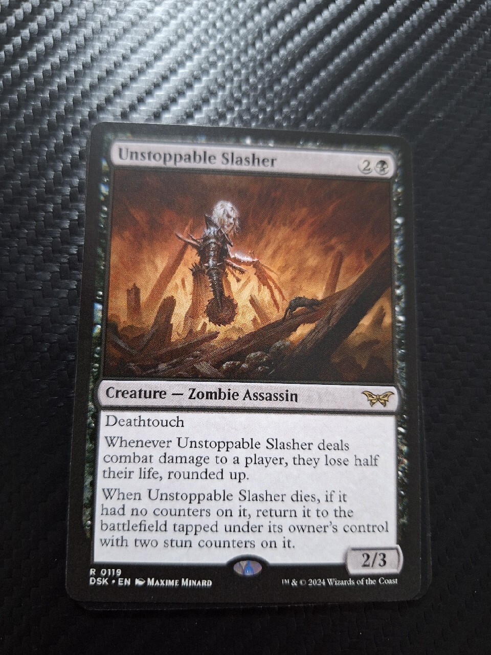 Karta Magic the Gathering: Unstoppable Slasher | Tychy | Kup teraz na ...