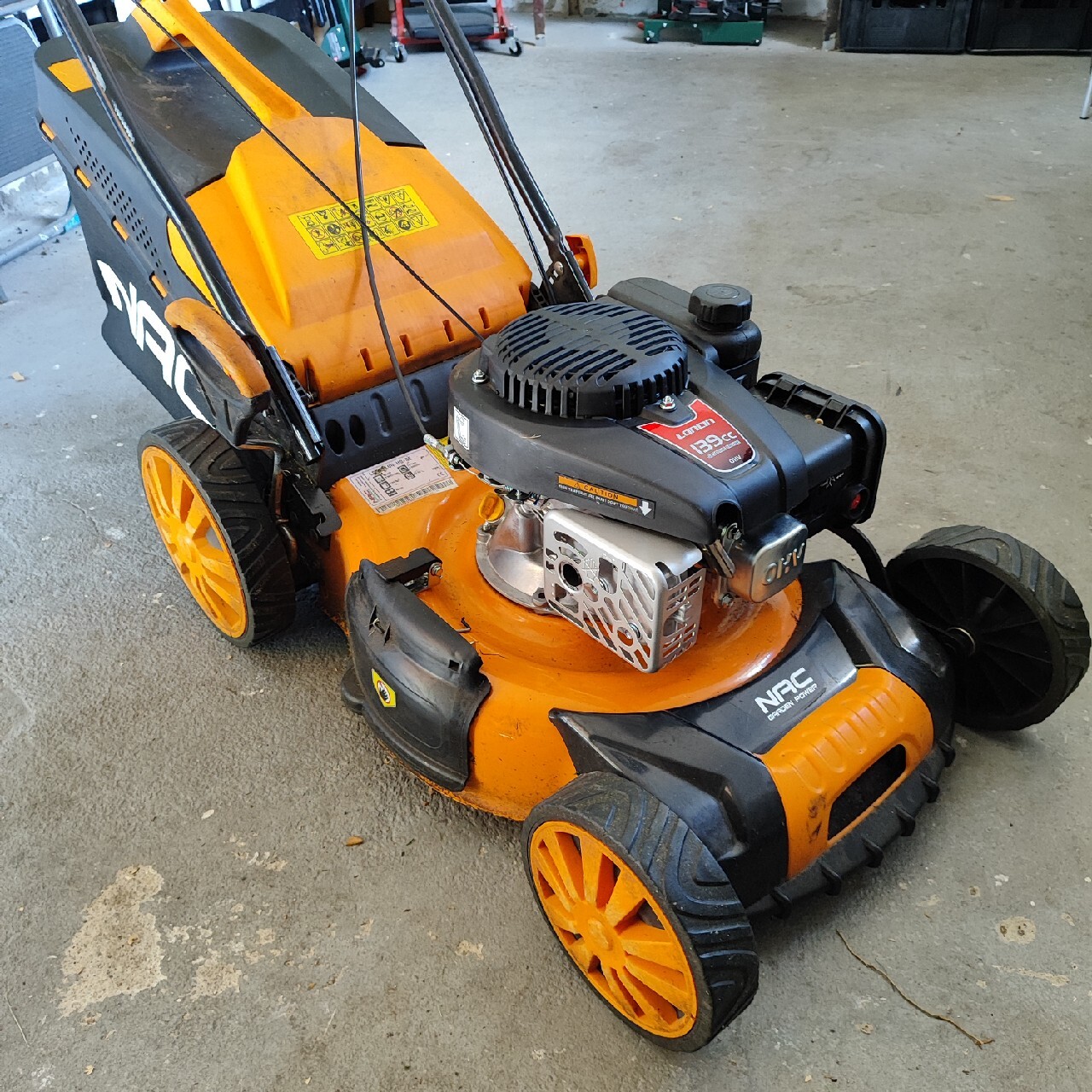 Kosiarka spali NAC silnik Loncin Napęd | Pustków | Ogłoszenie na Allegro Lokalnie