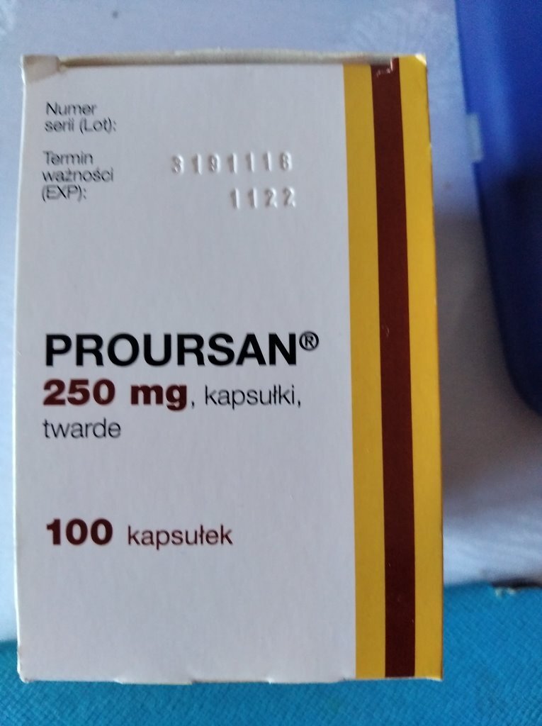 PROURSAN kapsułki 250 mg | Niewodnica Korycka | Kup teraz na Allegro ...