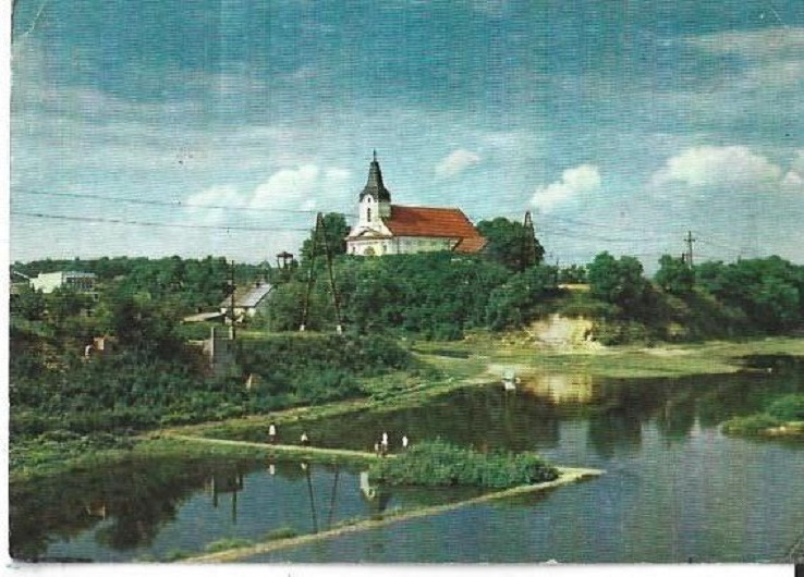 WYSZKÓW --- KOŚCIÓŁ --- RZEKA --- 1971 | POZNAŃ | Licytacja na Allegro ...