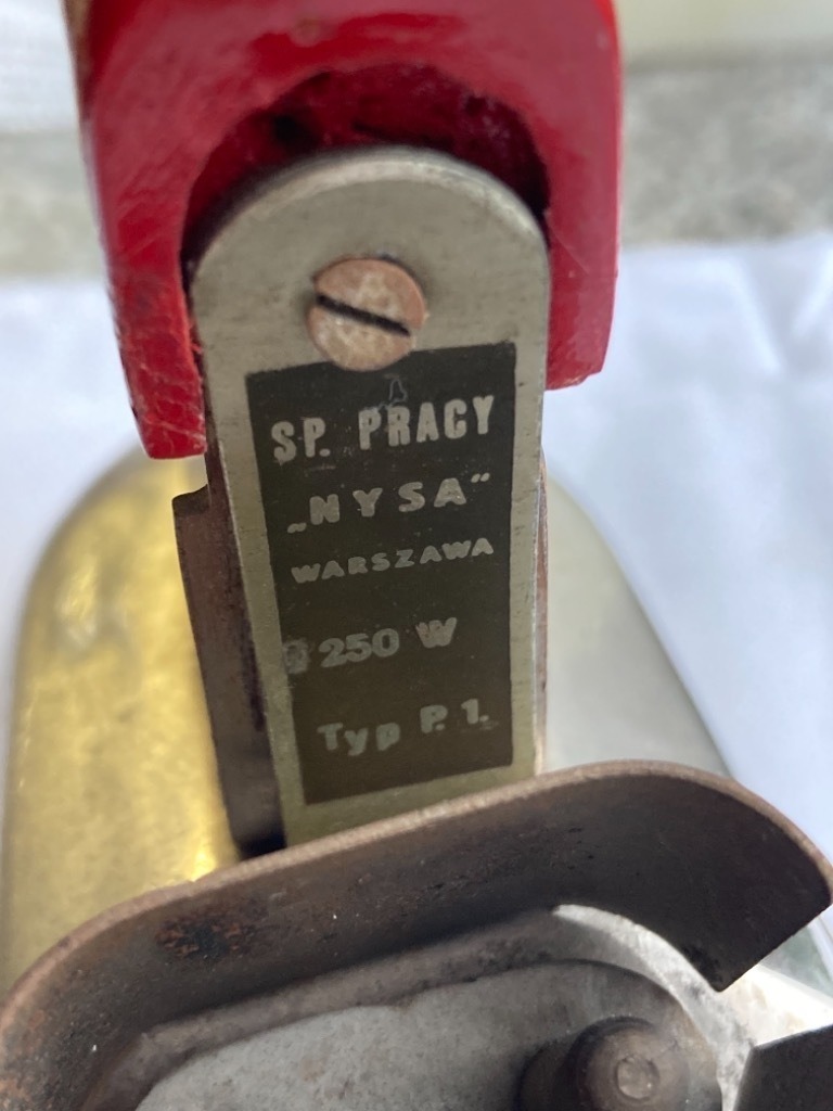 Mini żelazko turystyczne z PRL DZIAŁA - kolekcja | Warszawa | Kup teraz ...