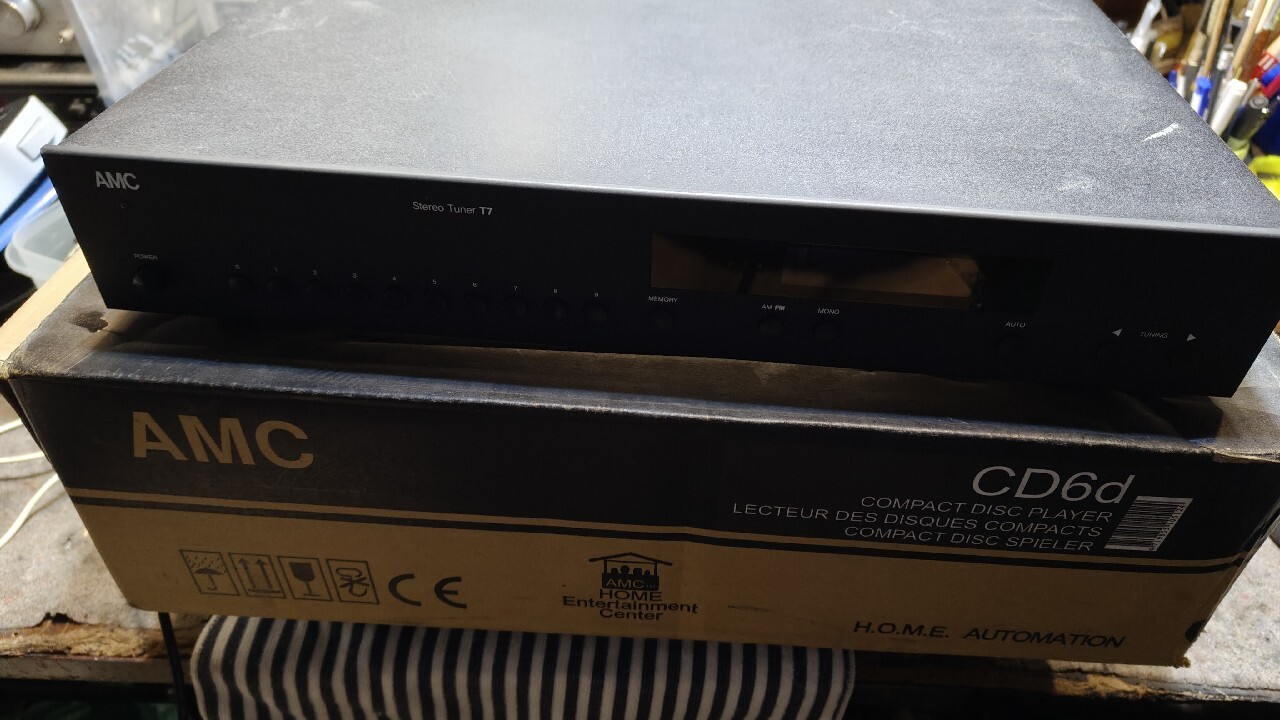 Tuner Stereo AMC T7 AM FM Cyfrowy | Milanówek | Ogłoszenie na Allegro ...