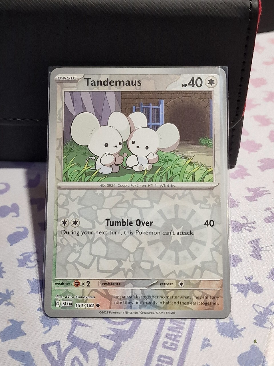 Karta Pokemon Tandemaus PAR 154 Reverse Holo | Gdańsk | Kup teraz na ...