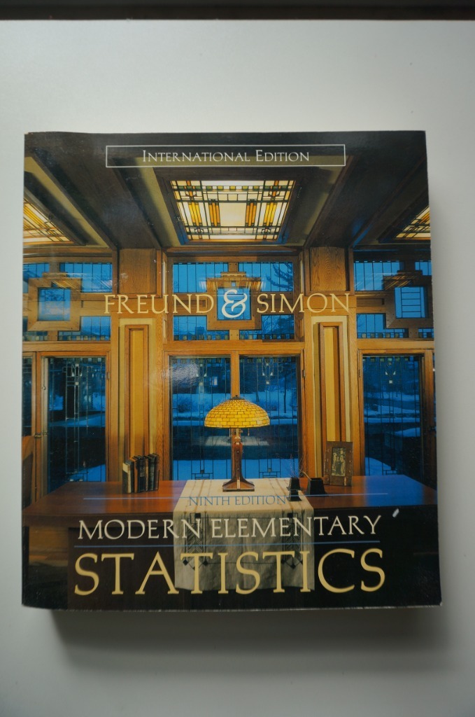 Modern Elementary Statistics | Warszawa | Kup teraz na Allegro Lokalnie