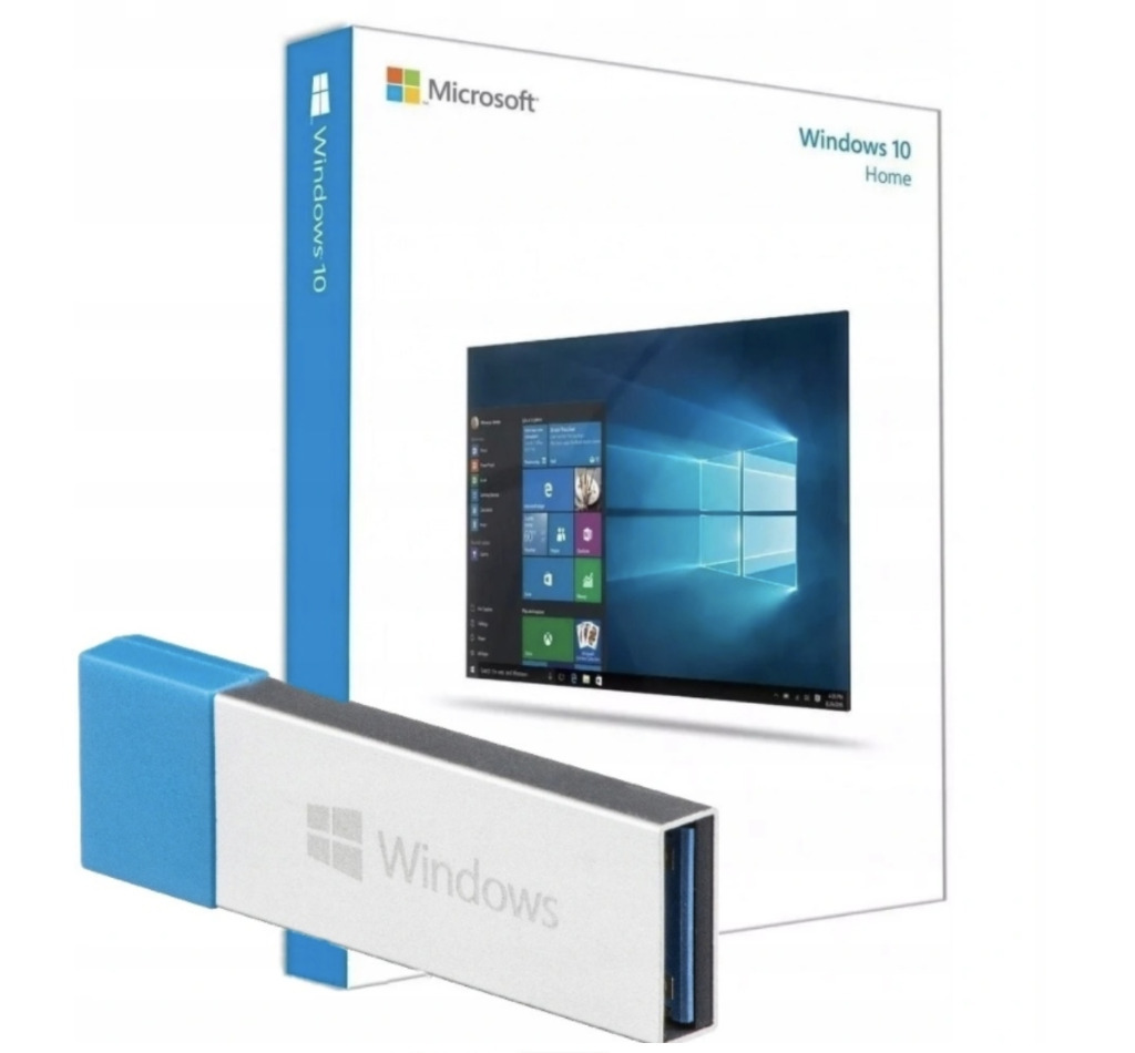 WINDOWS 10 Home BOX PENDRIVE | Wrocław | Kup teraz na Allegro Lokalnie
