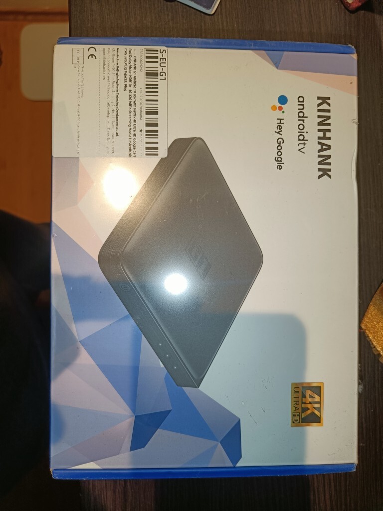 Kinhank G1 Android TV Box 4K – Netflix i Google WiFi 6 | Obrzycko | Kup ...