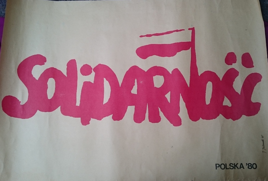 Plakat SOLIDARNOŚĆ z 1980 r | BOJANO | Kup teraz na Allegro Lokalnie