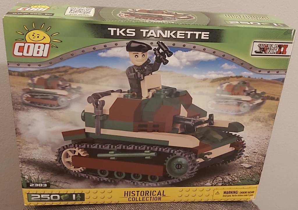 Cobi zestaw 2383 TKS TANKETTE TANKIETKA | Świdwin | Kup teraz na ...