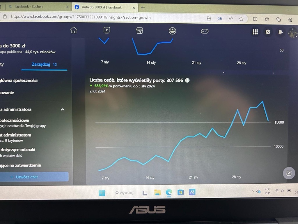 Grupa Facebook „Auta do 3000 zł” | Biała | Kup teraz na Allegro Lokalnie