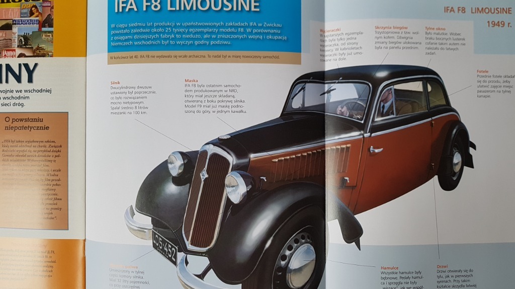 Nr 57 samochody PRL-u DeAgostini, IFA F8 Limousine | Wałcz | Kup teraz ...