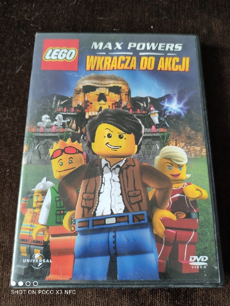 LEGO MAX POWERS WKRACZA DO AKCJI FILM DVD | Kębłowo | Kup teraz na ...