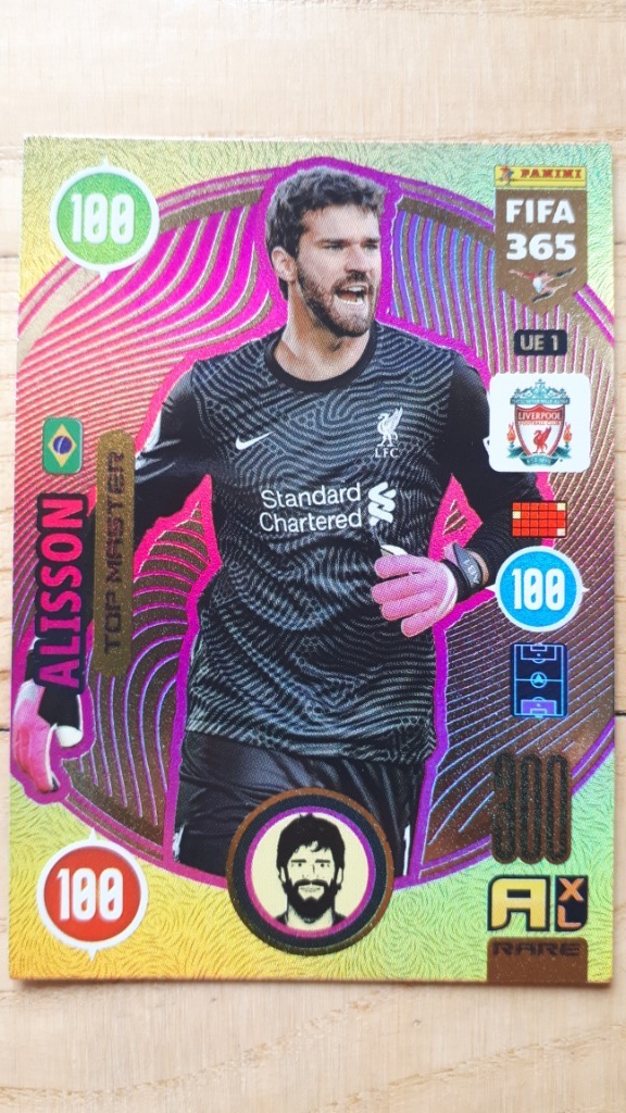 Fifa 365 2021 UPDATE RARE ALISSON NR 1 | Kraków | Kup teraz na Allegro ...