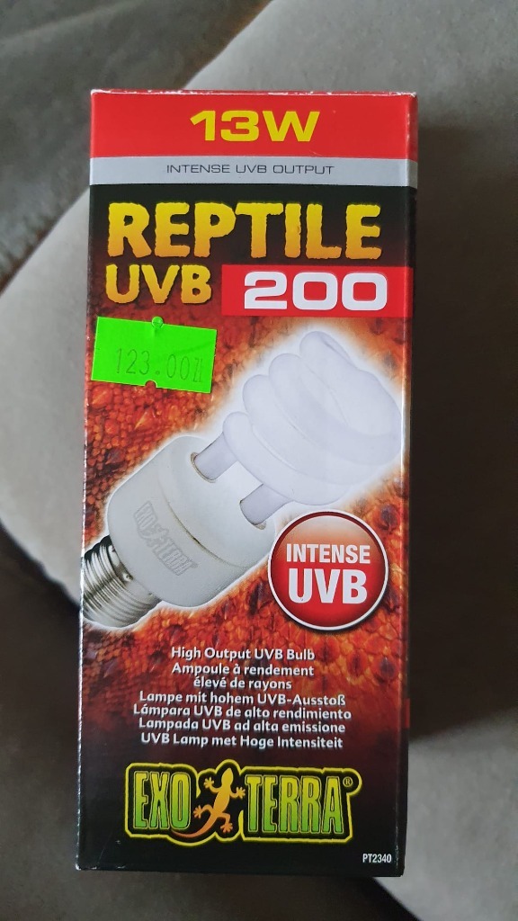 Żarówki Exo-Terra exoterra intense UVB 200 13W | Oborniki | Kup teraz na Allegro Lokalnie