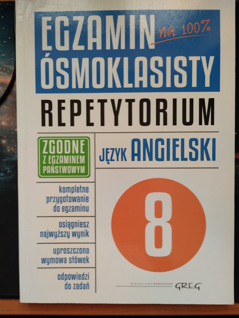 Egzamin ósmoklasisty Repetytorium j. angielski | Piaseczno | Kup teraz na Allegro Lokalnie