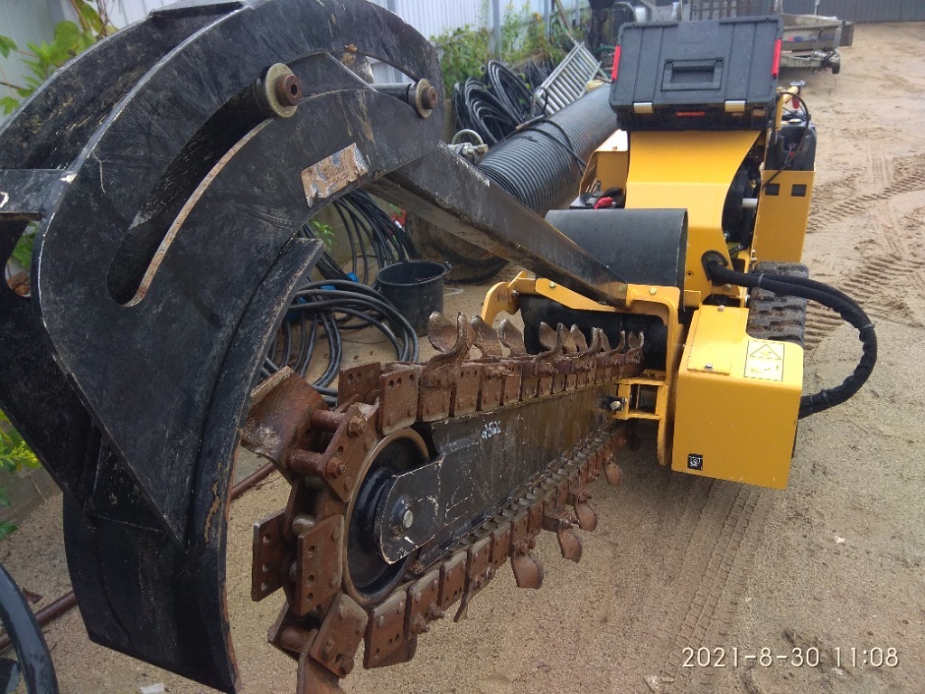 Koparka łańcuchowa Vermeer RTX250, jak nowa 63mth | Mielec | Ogłoszenie ...