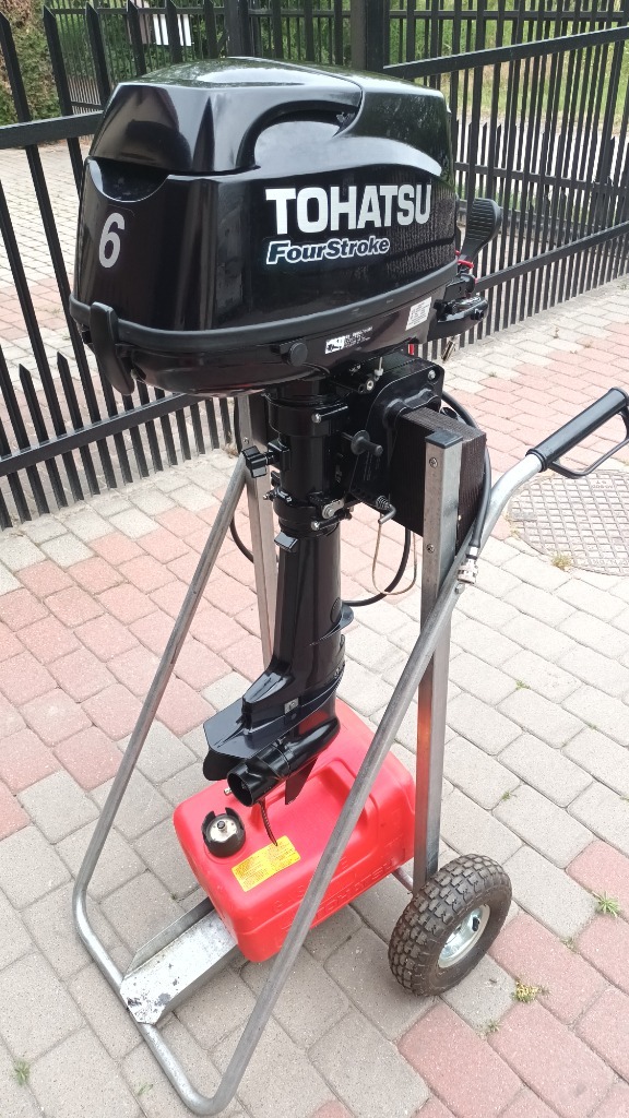 Silnik zaburtowy do pontonu łodzi tohatsu 6KM | warszawa | Ogłoszenie na Allegro Lokalnie