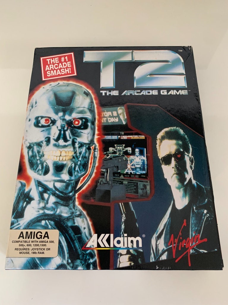 Terminator 2 The Arcade Game Amiga 1Meg Dyskietka | Biala Podlaska ...