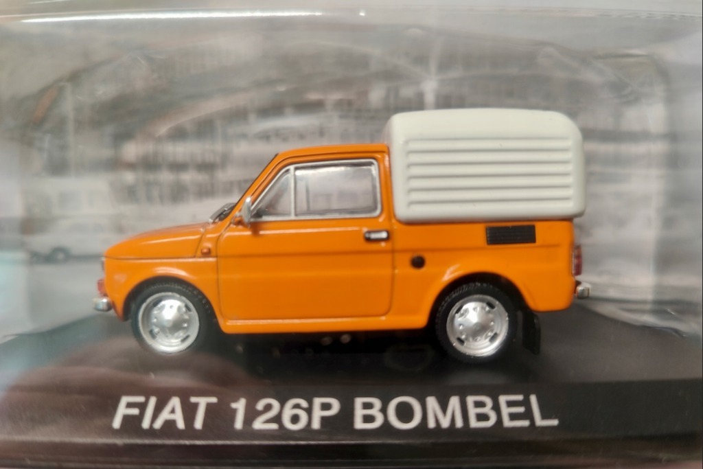 Fiat 126p "BOMBEL" Kultowe Maluchy 1:43 | Wierzchlas | Kup teraz na ...