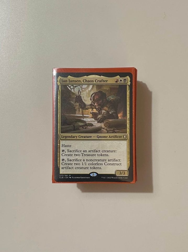 MTG Commander/EDH deck - Jan Jansen, Chaos Crafter | Kraków | Kup teraz na Allegro Lokalnie