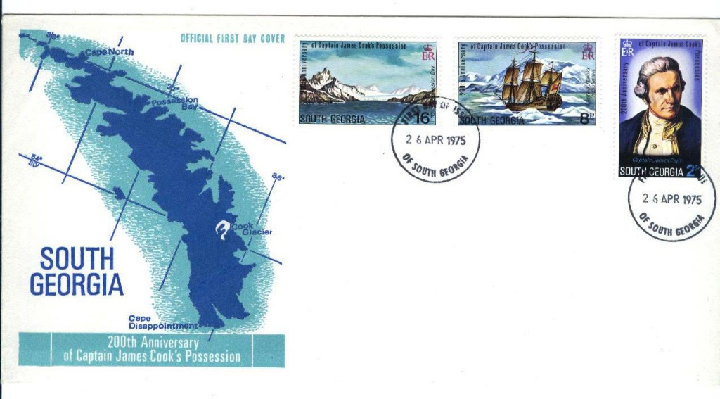 SOUTH GEORGIA 200lecie pobytu Jamesa Cooka | Piła | Kup teraz na ...