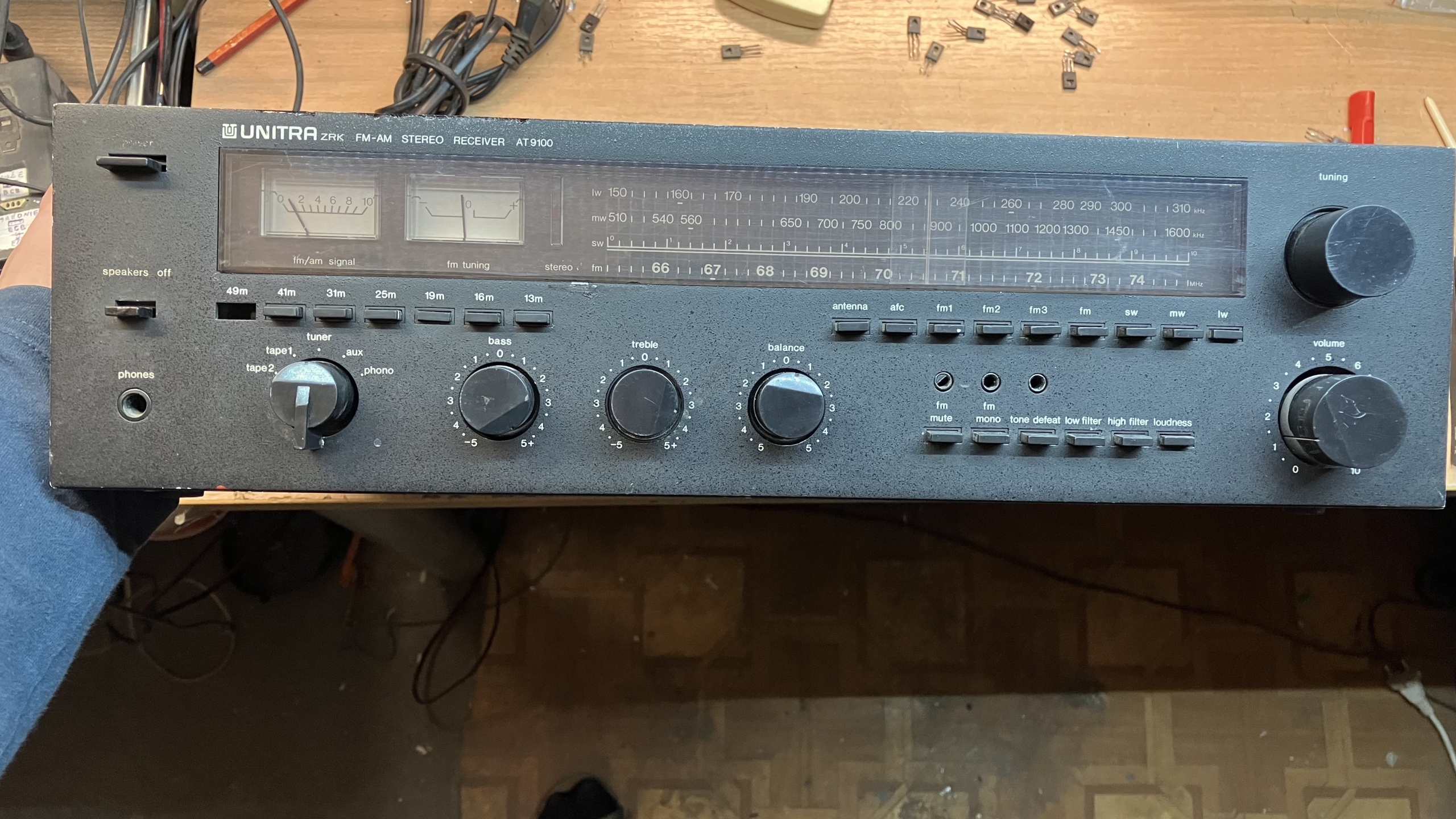 Unitra At9100 - Amplituner - Niska cena na Allegro.pl